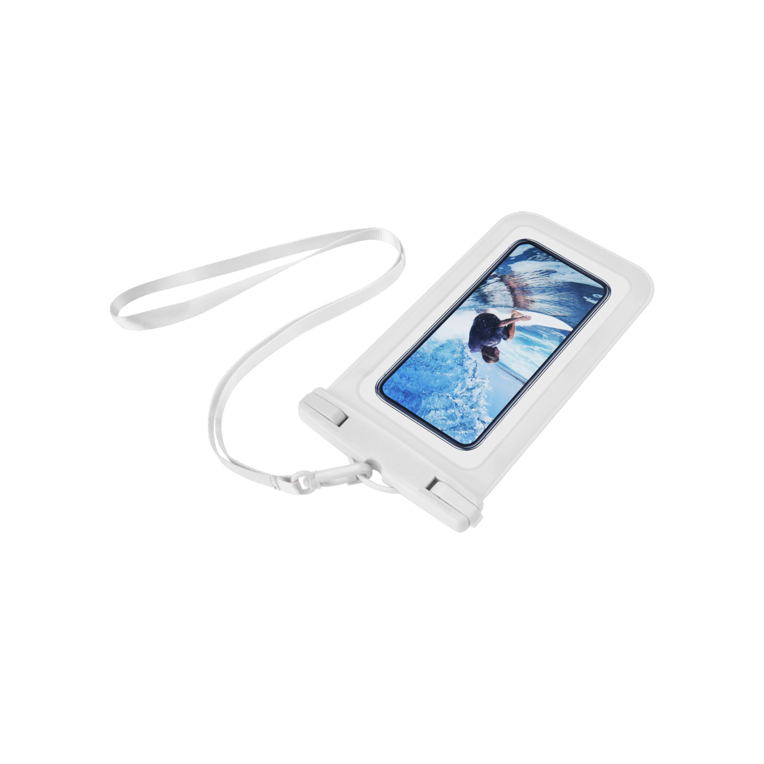 COVERME IPX8 Pochette Étanche Universelle Blanc | Brico-phone