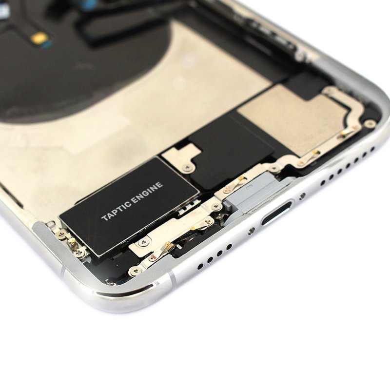 Coque complète (châssis, vitre, composants) pour iPhone XS Max Argent