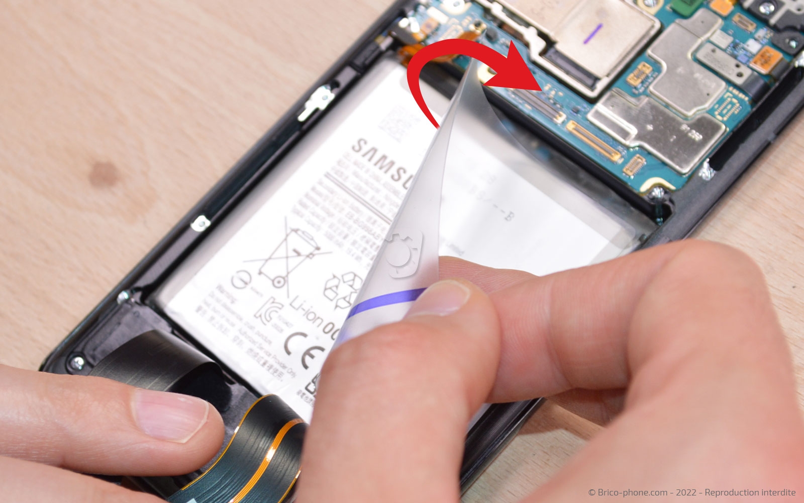 Changement Batterie Samsung S21