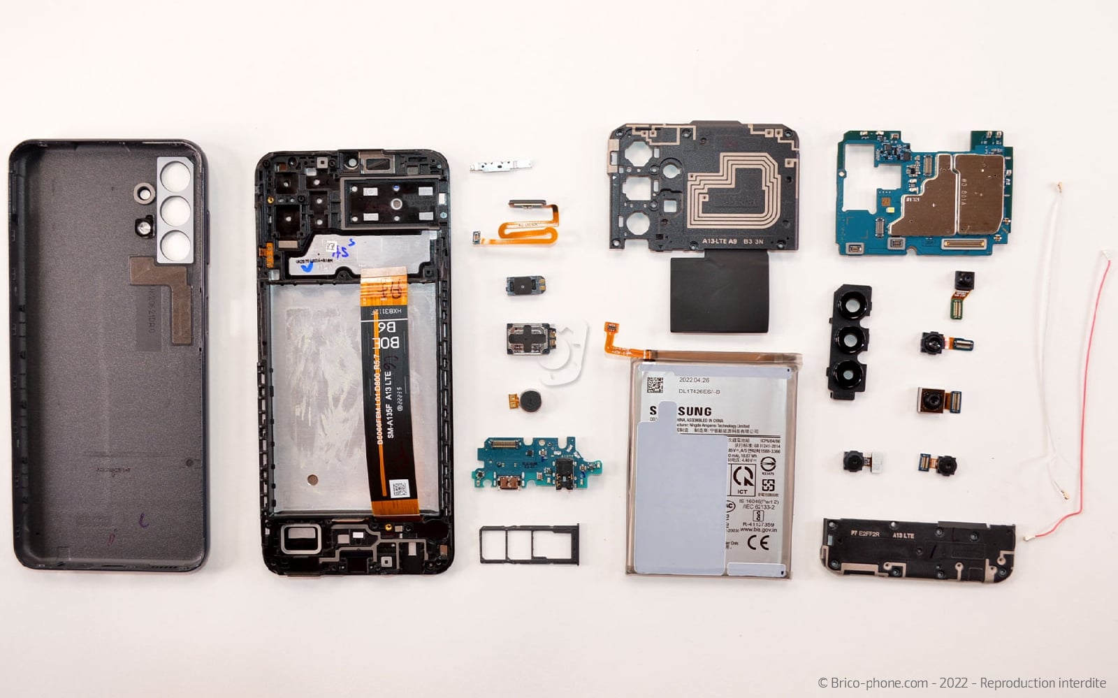 Guide de réparation complet pour réparer soi-même le Samsung Galaxy A13
