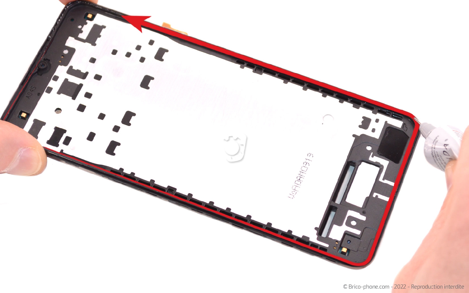 Tuto explicatif pour remplacer soi-même l'écran seul du Samsung Galaxy A04s