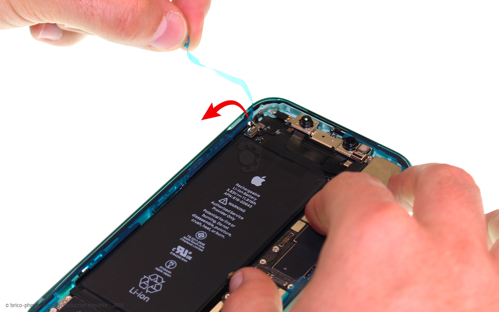 Tutoriel photo pour changer l'écran de votre iPhone 11 si la vitre est ...