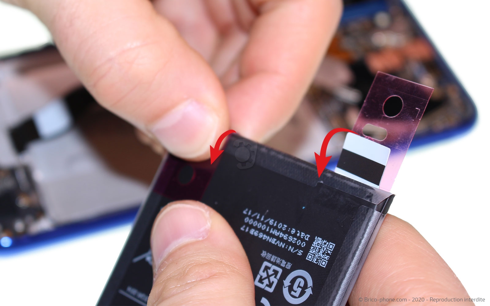 Tutoriel photos pour remplacer la batterie du Xiaomi Redmi Note 8T