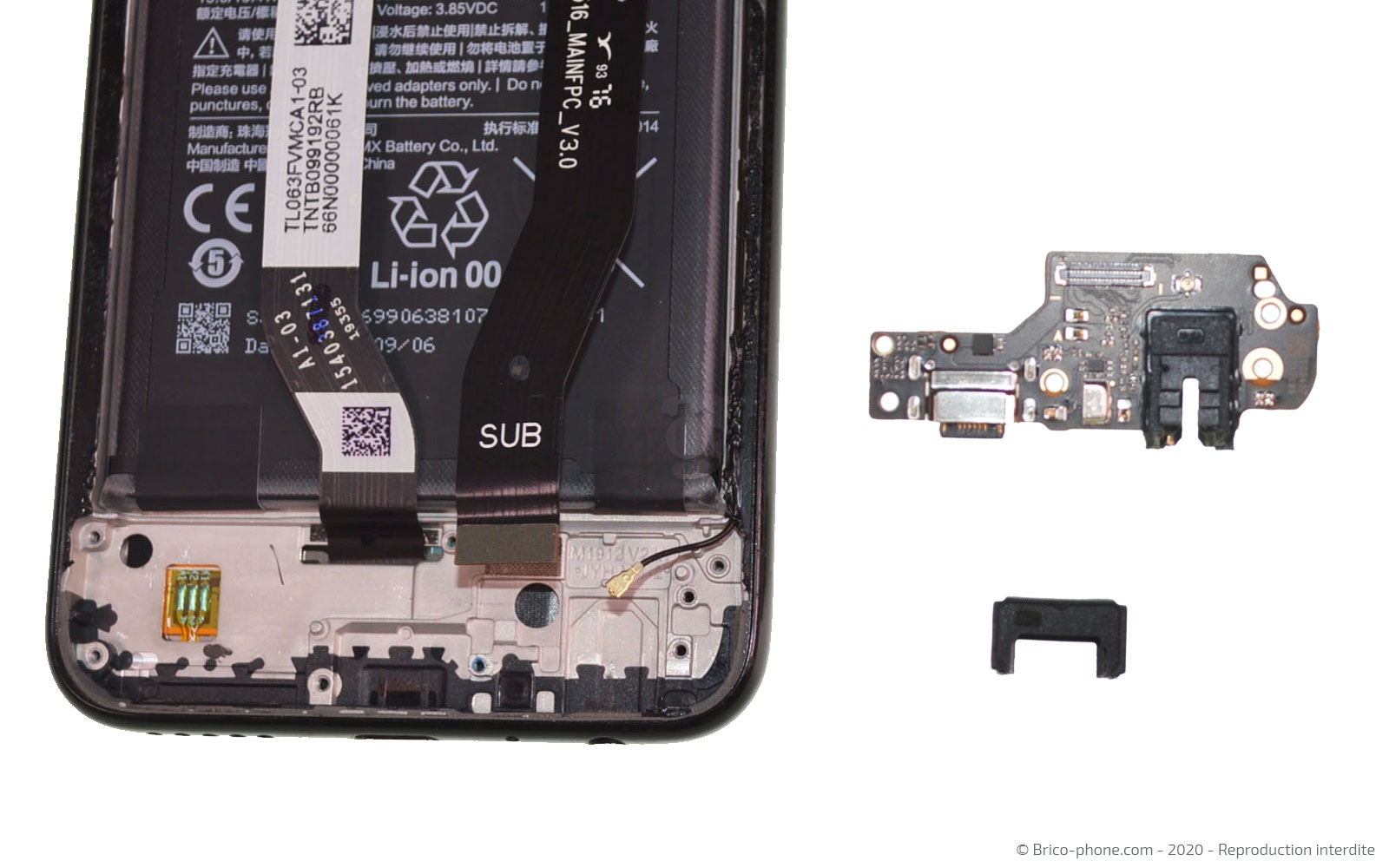 Guide explicatif pour remplacer le connecteur de charge du Xiaomi Redmi ...