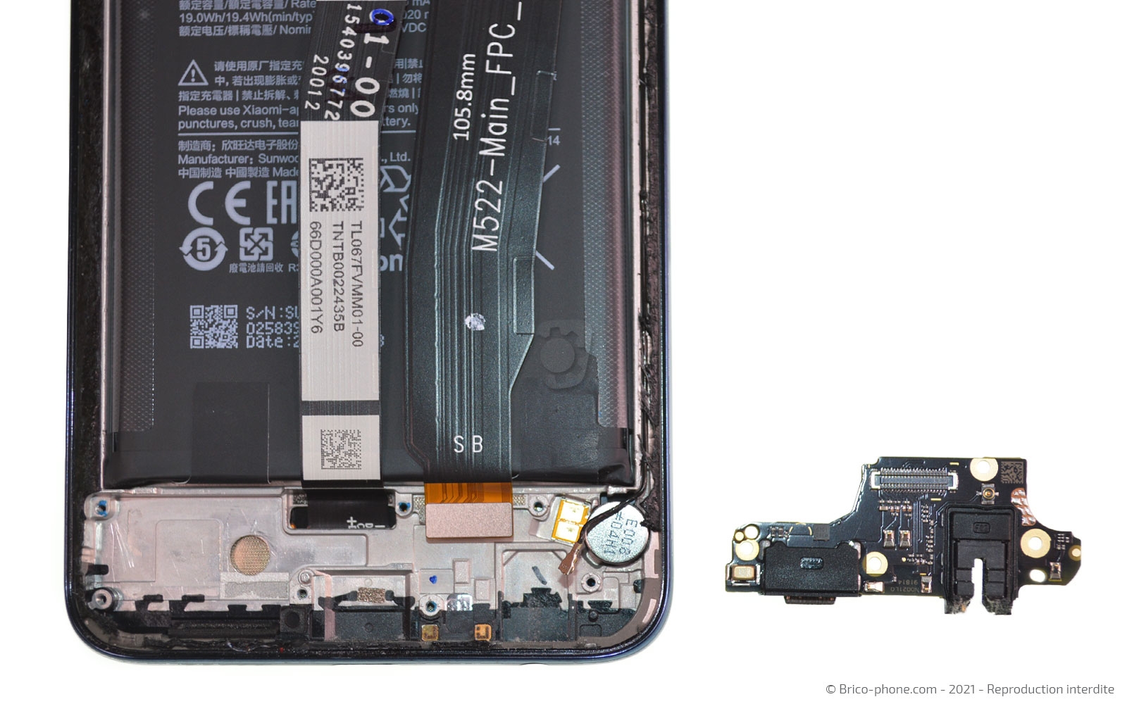 Tutoriel photos pour changer le connecteur de charge du Xiaomi Redmi ...