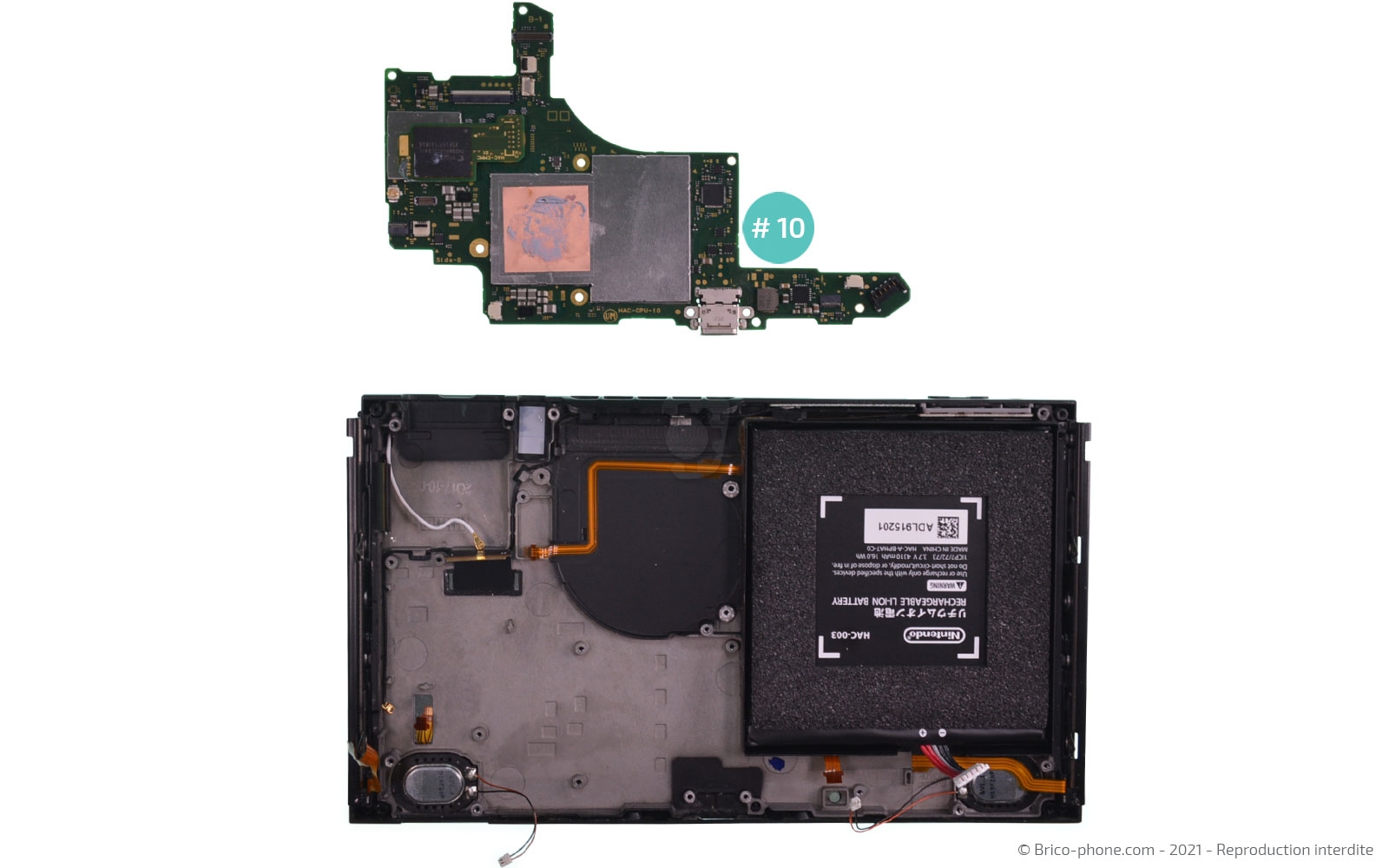 Ce guide vous fait découvrir tous les composants de la Nintendo Switch