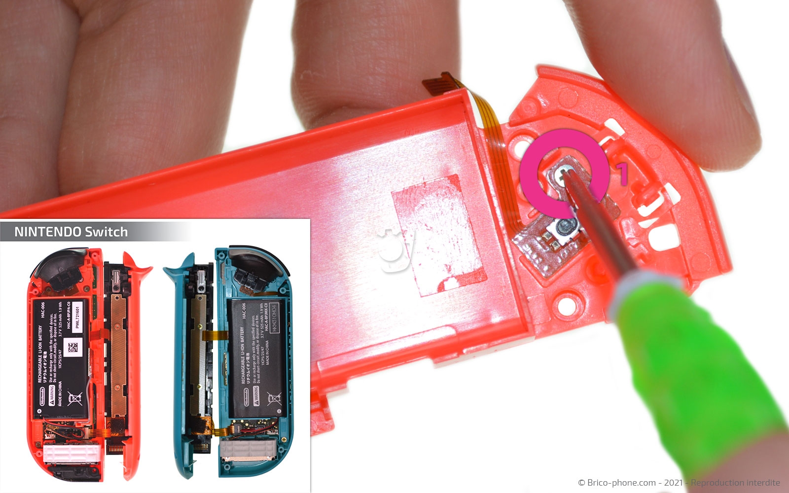 Ce guide vous fait découvrir tous les composants de la Nintendo Switch